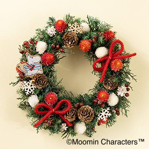 ムーミン ドライフラワー「GIFT FOR YOU ムーミン」｜フラワーギフト通販ならイイハナ・ドットコム